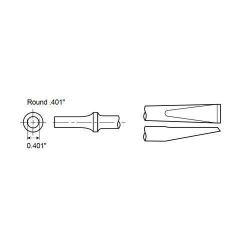 RIVET CUTTER SHANK ROUND .401'' | custom.seo.applicationName