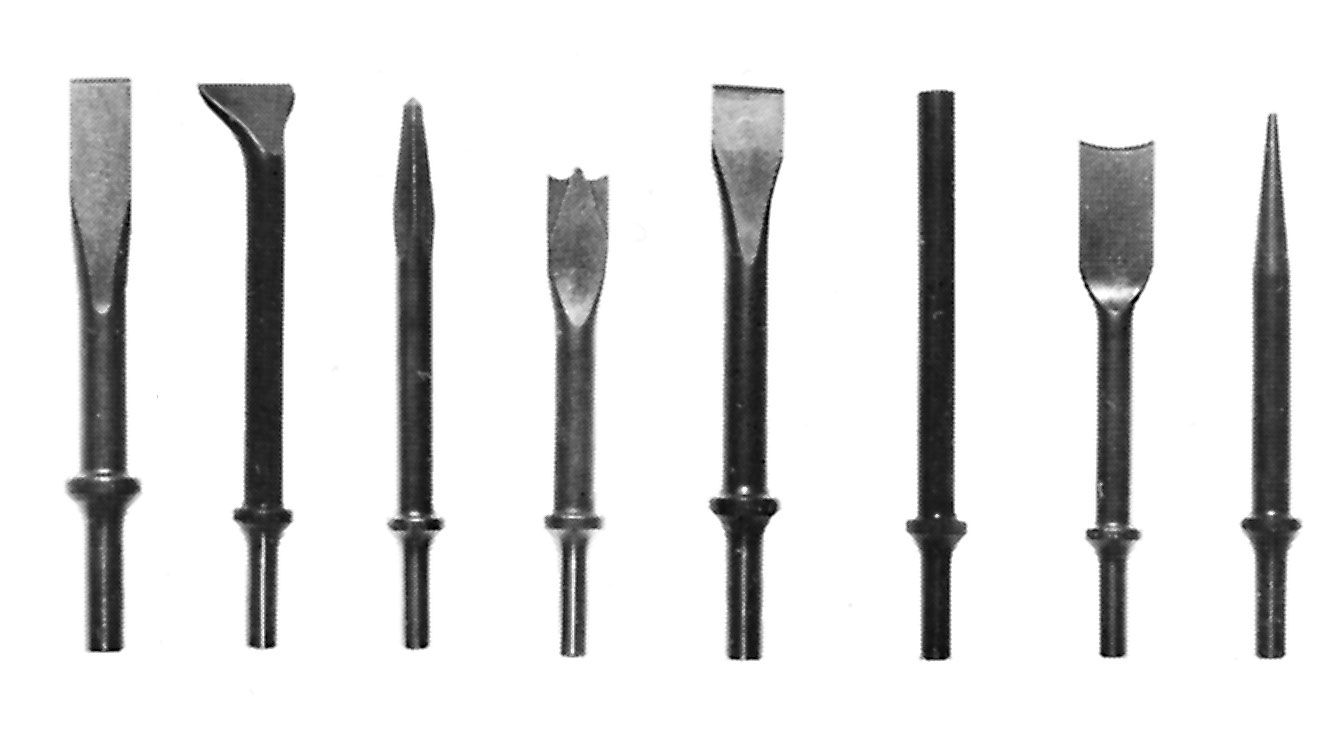 FLAT CHISEL SHANK ROUND .401'' - Chicago Pneumatic - Chisels and ...