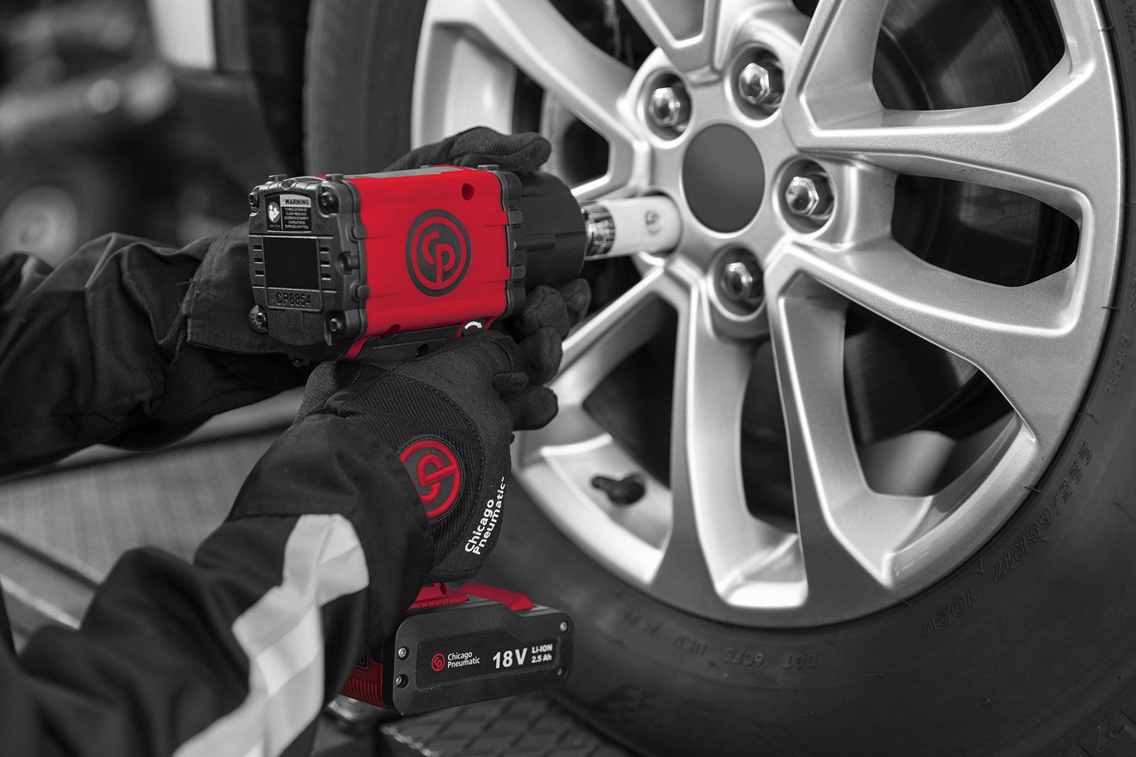 CP8854 Pack 18V - Chicago Pneumatic - Cordless Impact Wrenches ...