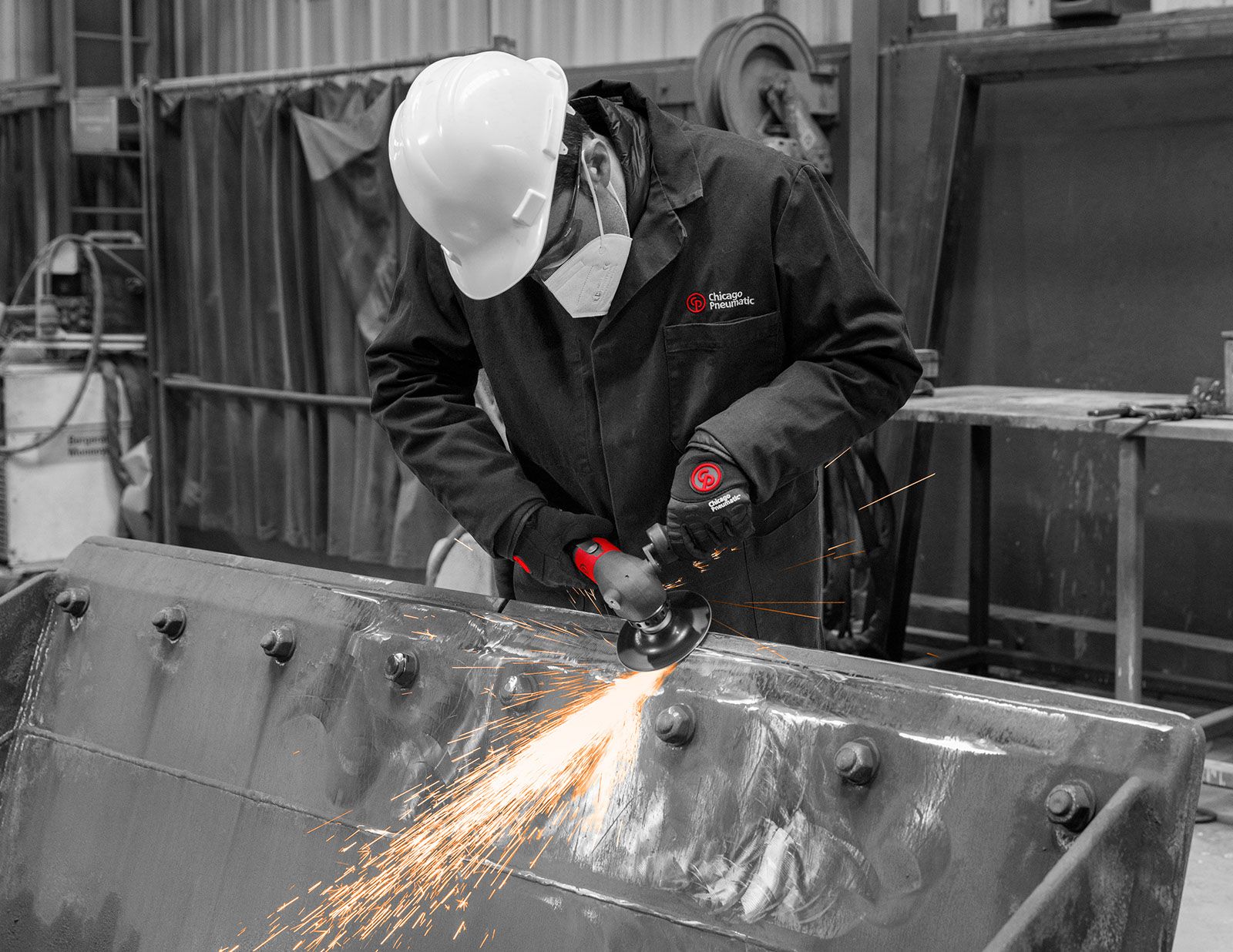 New CP3650 Series - Angle Sanders | Chicago Pneumatic